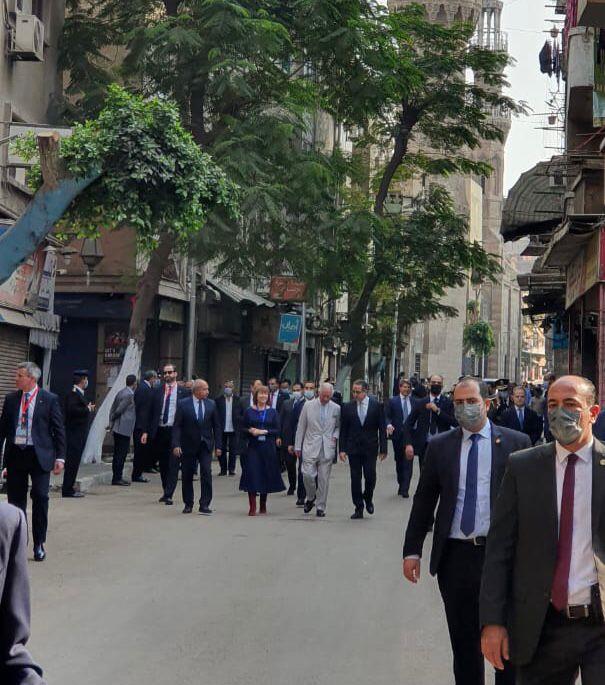 Charles Visite Bayt Al-Razzaz Au Vieux Caire - Le Progrès Egyptien