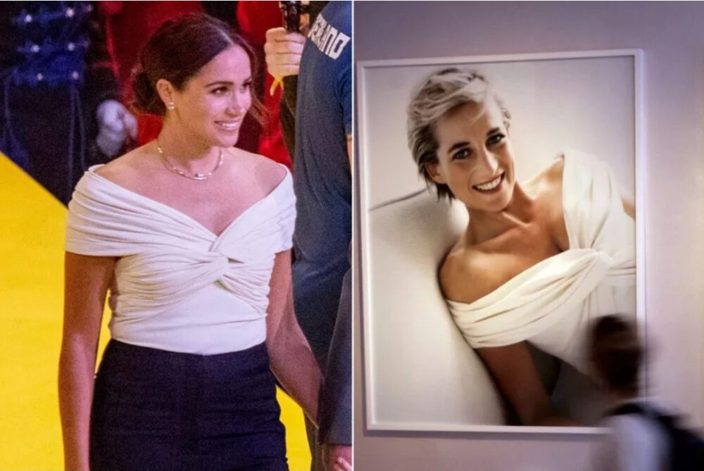 Meghan Markle, Un Body Assurément Inspiré D’un Look De La Princesse ...
