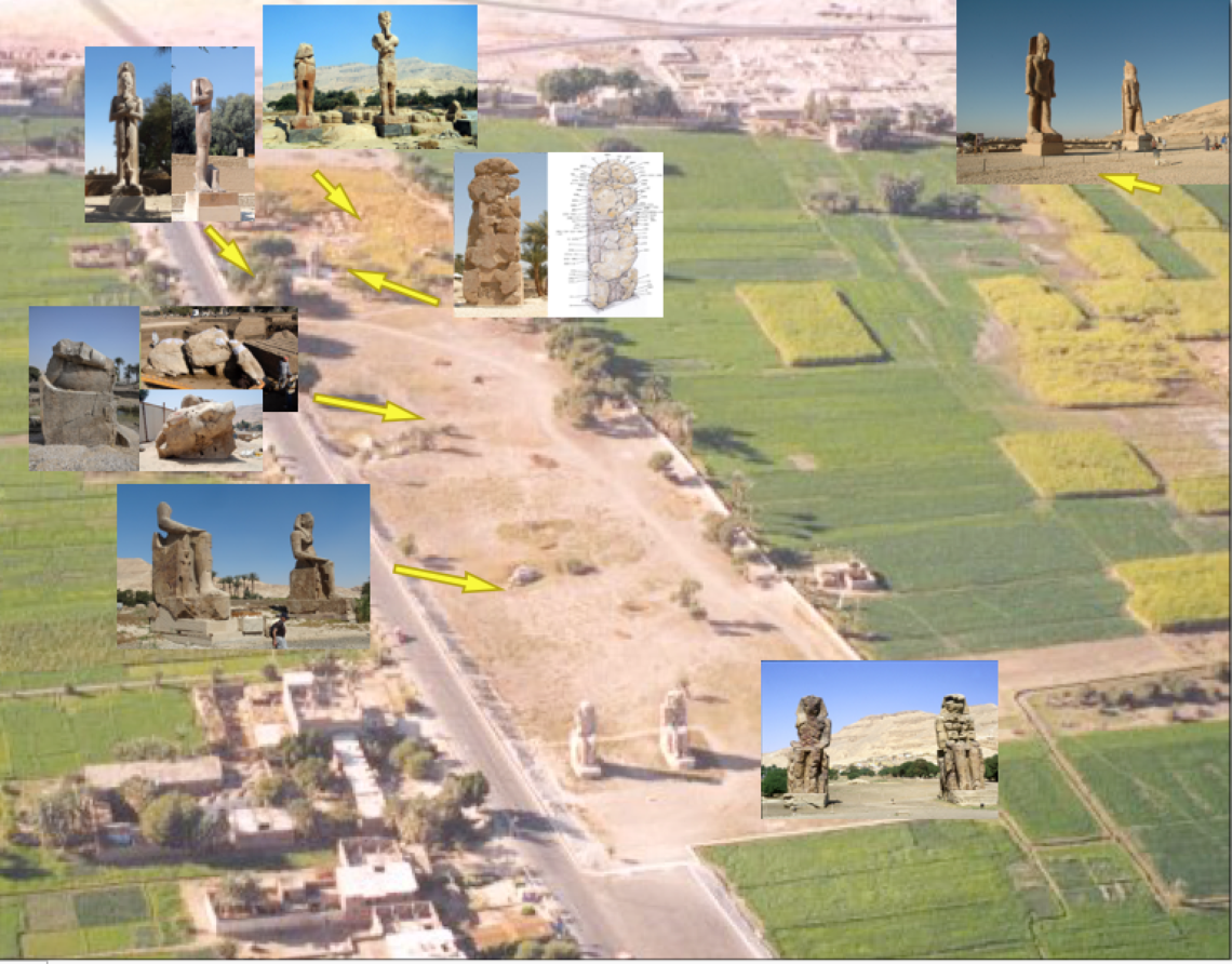 « Derrière Les Colosses De Memnon Toute Une Histoire Merveilleuse ...