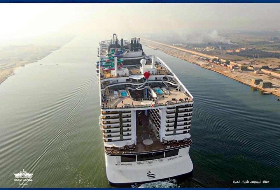 Canal De Suez : Passage Du MSC WORLD EUROP», Le «Titanic» 2022 - Le ...